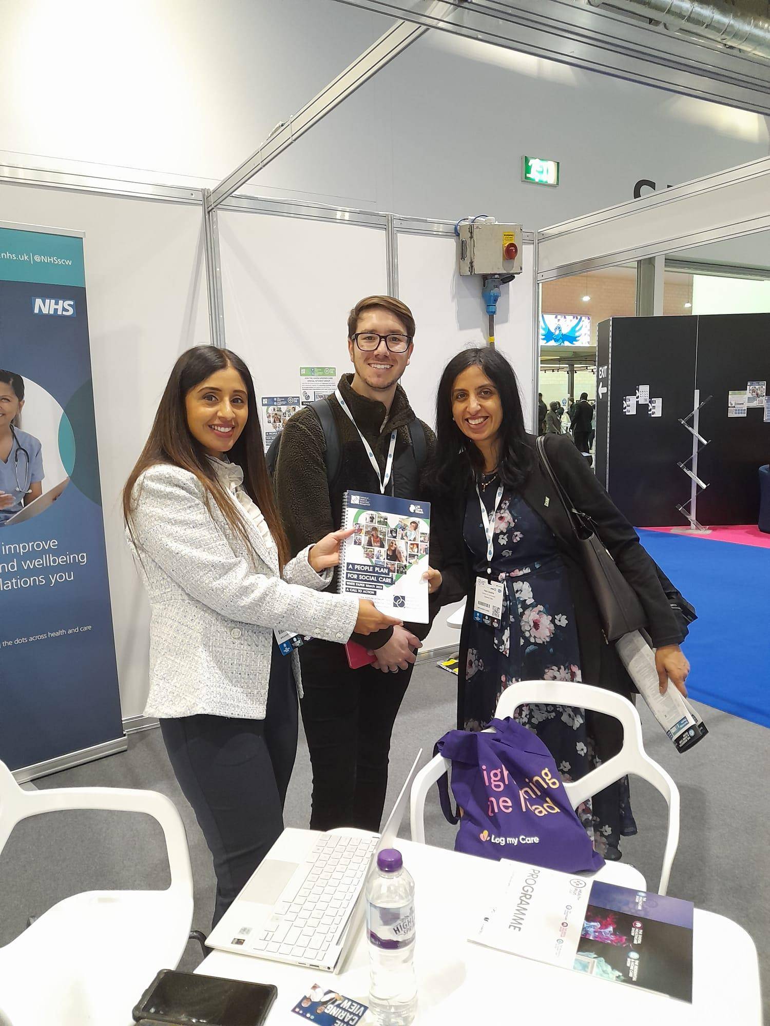 Sonia Rai attended the Residential and Home Care Show at London ExCel ...